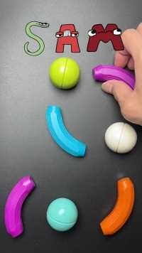 谁的英文名是sam 来认领一下#字母传说 #解压视频-Shark Zhan视频直播-Shark Zhan视频直播-万佳直播吧直播专栏